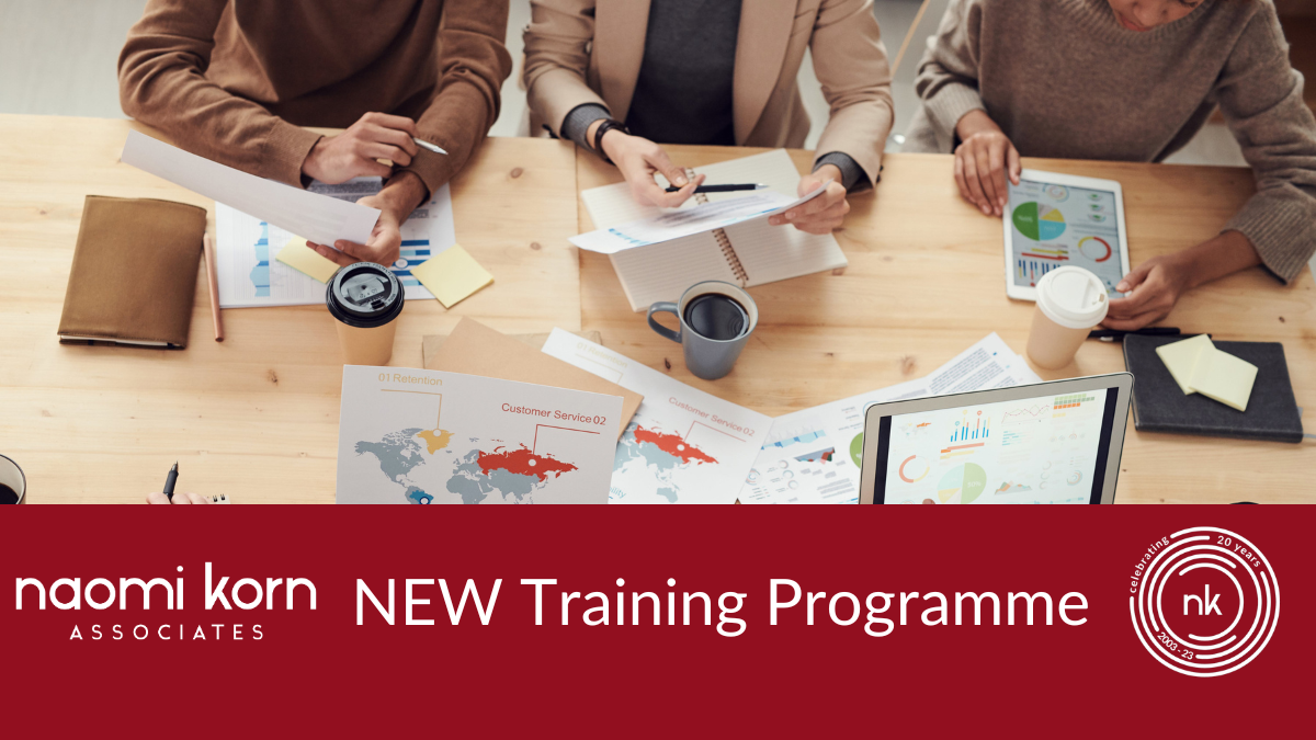 Naomi Korn Associates Launches New Training Programme — Naomi Korn ...
